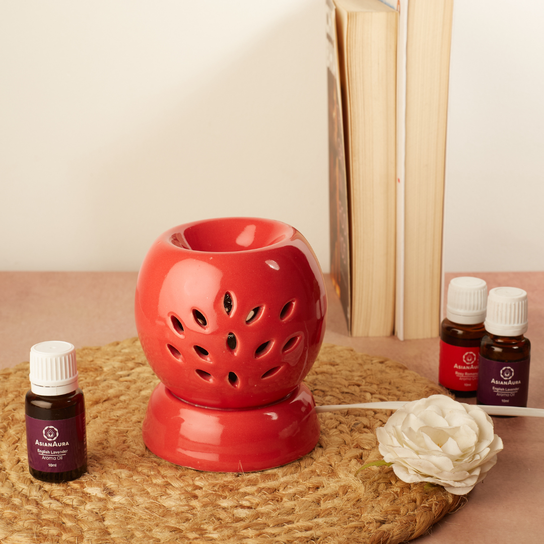 Red Round Shape Electric Diffuser – Asian Aura