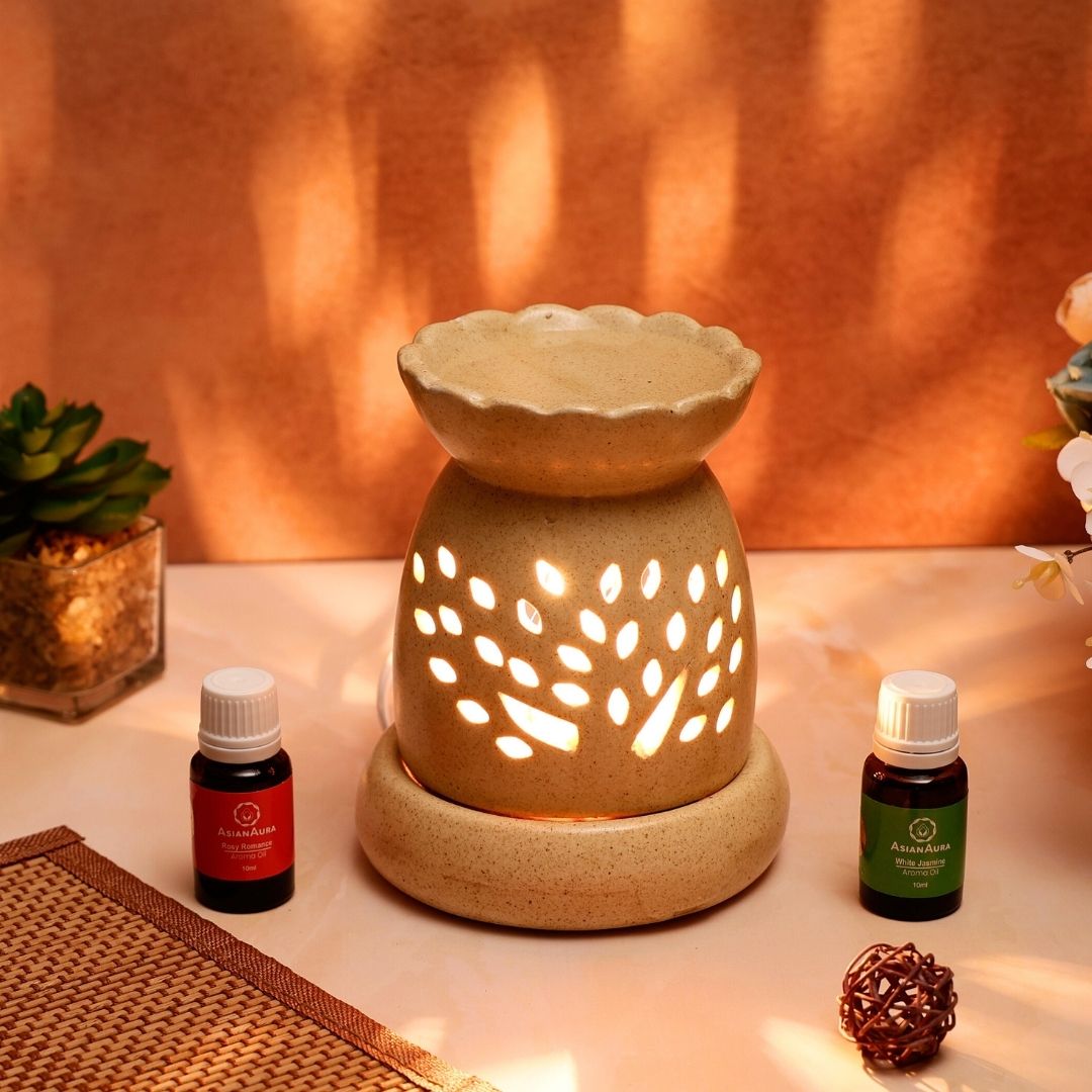 Scallop Glow Electric Diffuser - Brown – Asian Aura