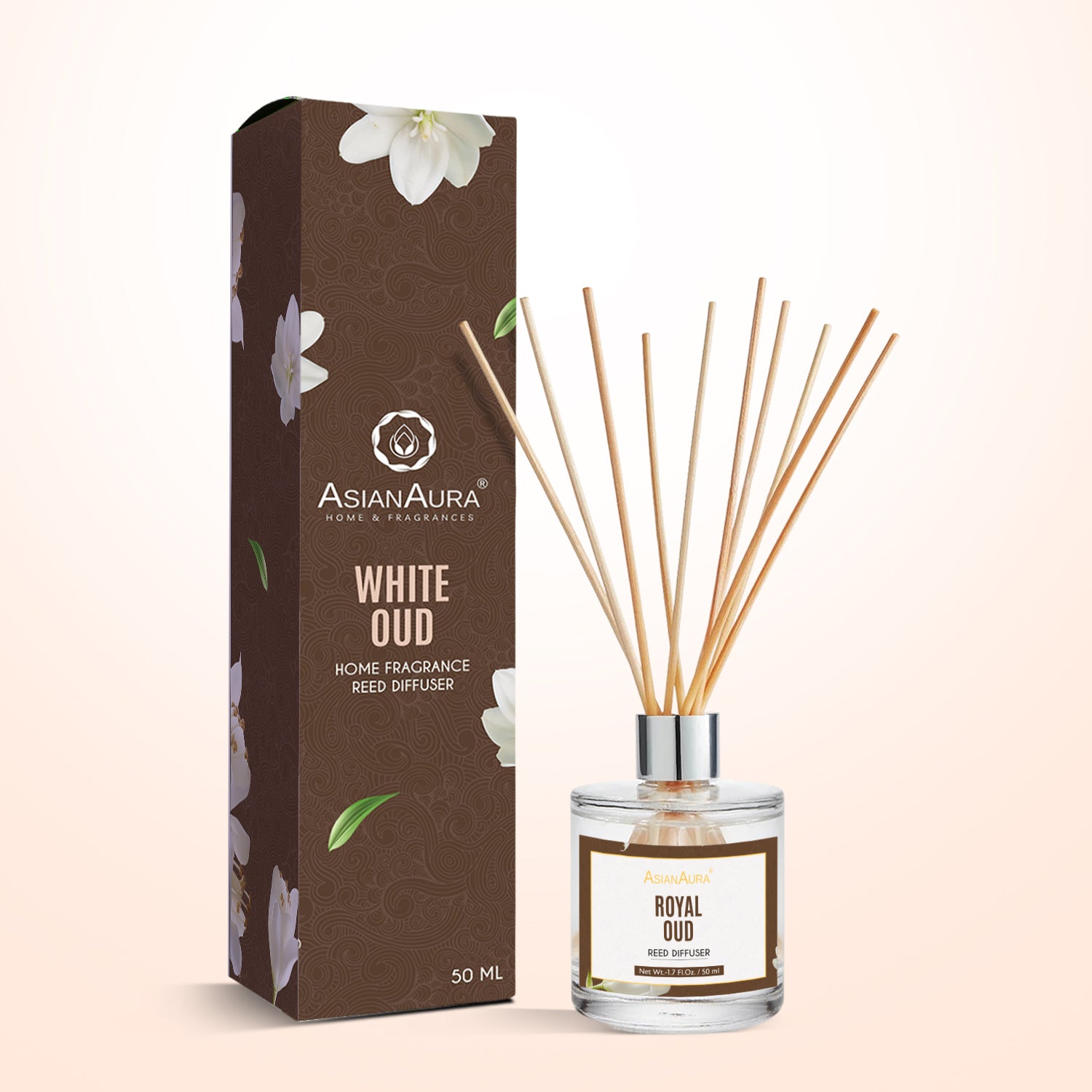 White Oud Reed Diffuser - 50 ml – Asian Aura