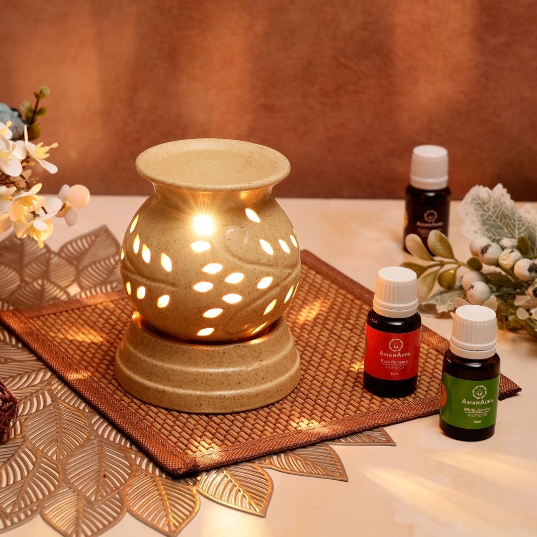 Classic Pot Electric Diffuser- Brown – Asian Aura