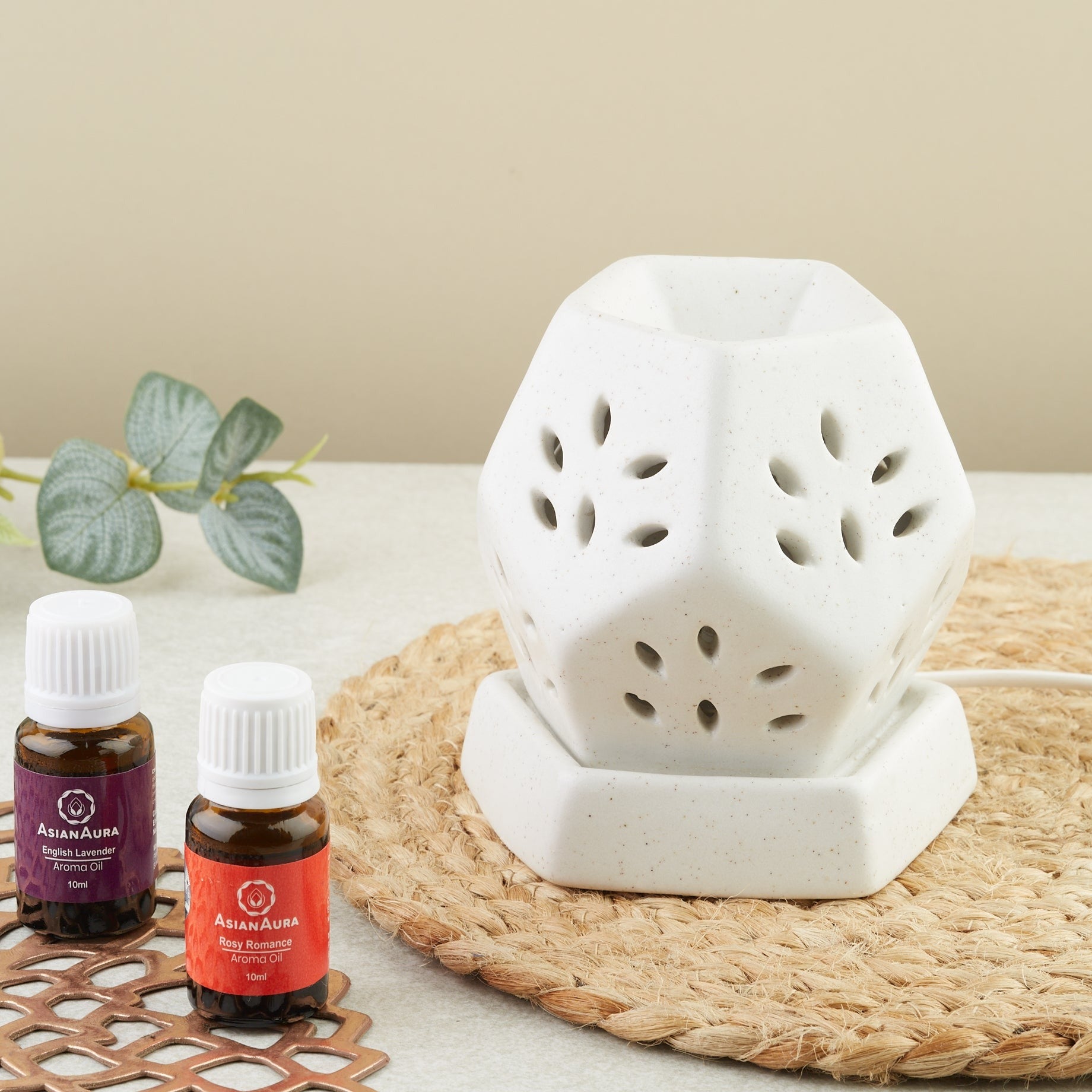 Hexagonal Shape Electric Diffuser – Asian Aura