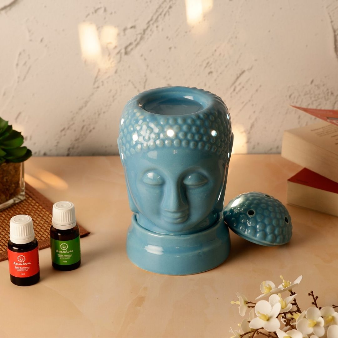 Buddha Electric Diffuser - Light Blue – Asian Aura