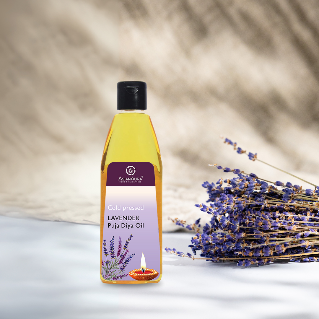 Lavender Scented Pooja Diya Oil – Asian Aura