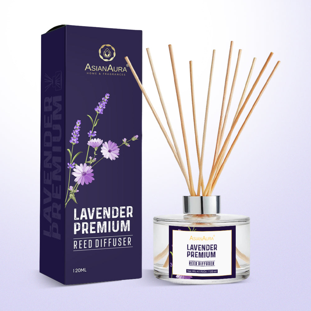 Lavender Premium Reed Diffuser - 120 ml – Asian Aura